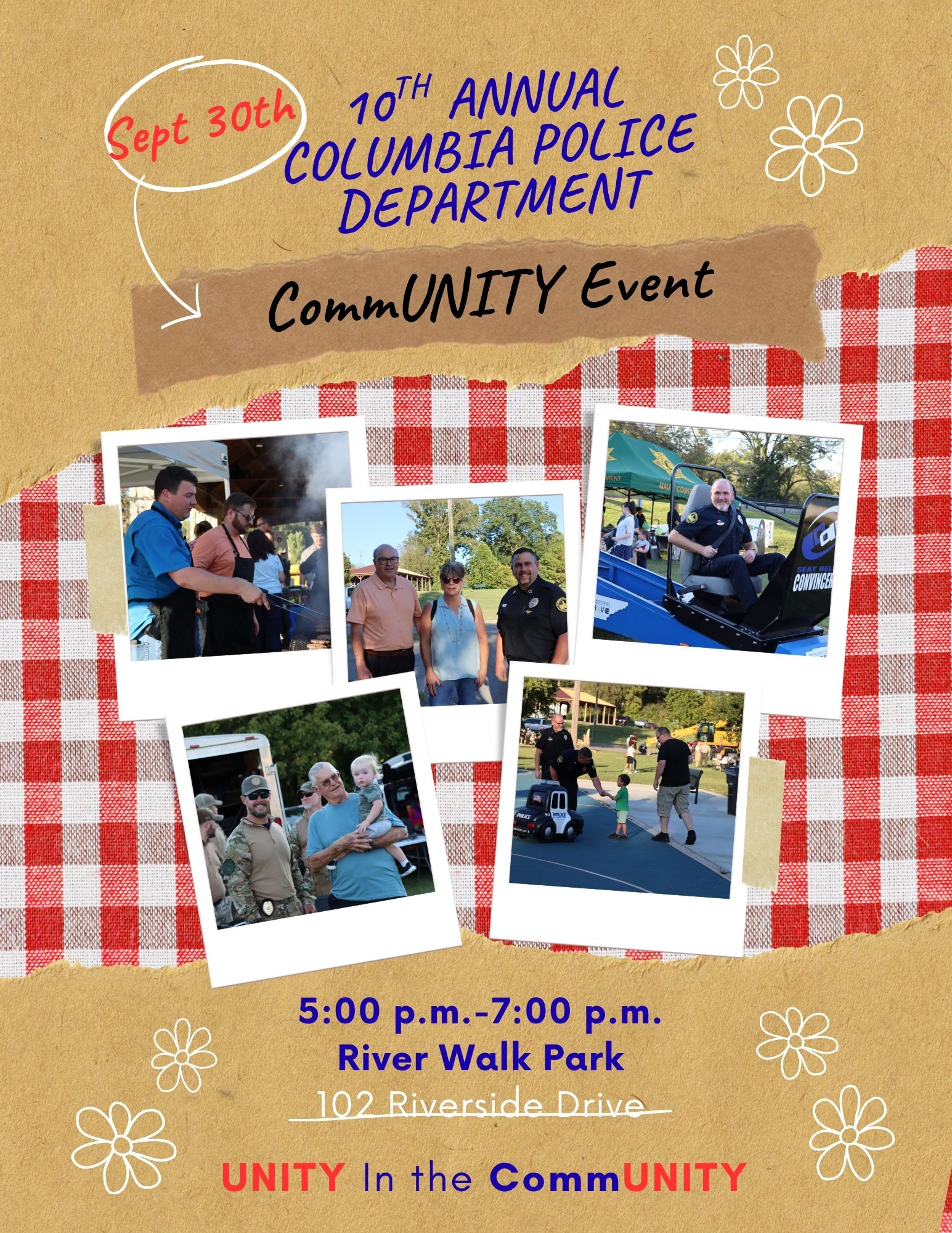 Columbia Police Department CommUNITY Event - Experience Maury