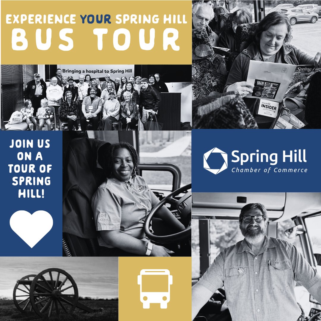 Experience YOUR Spring Hill Bus Tour - Experience Maury