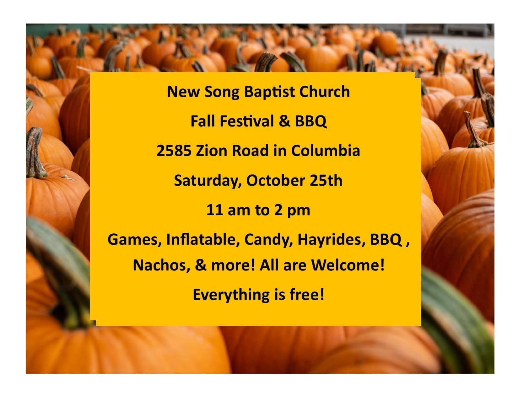 Fall Festival & BBQ - Experience Maury