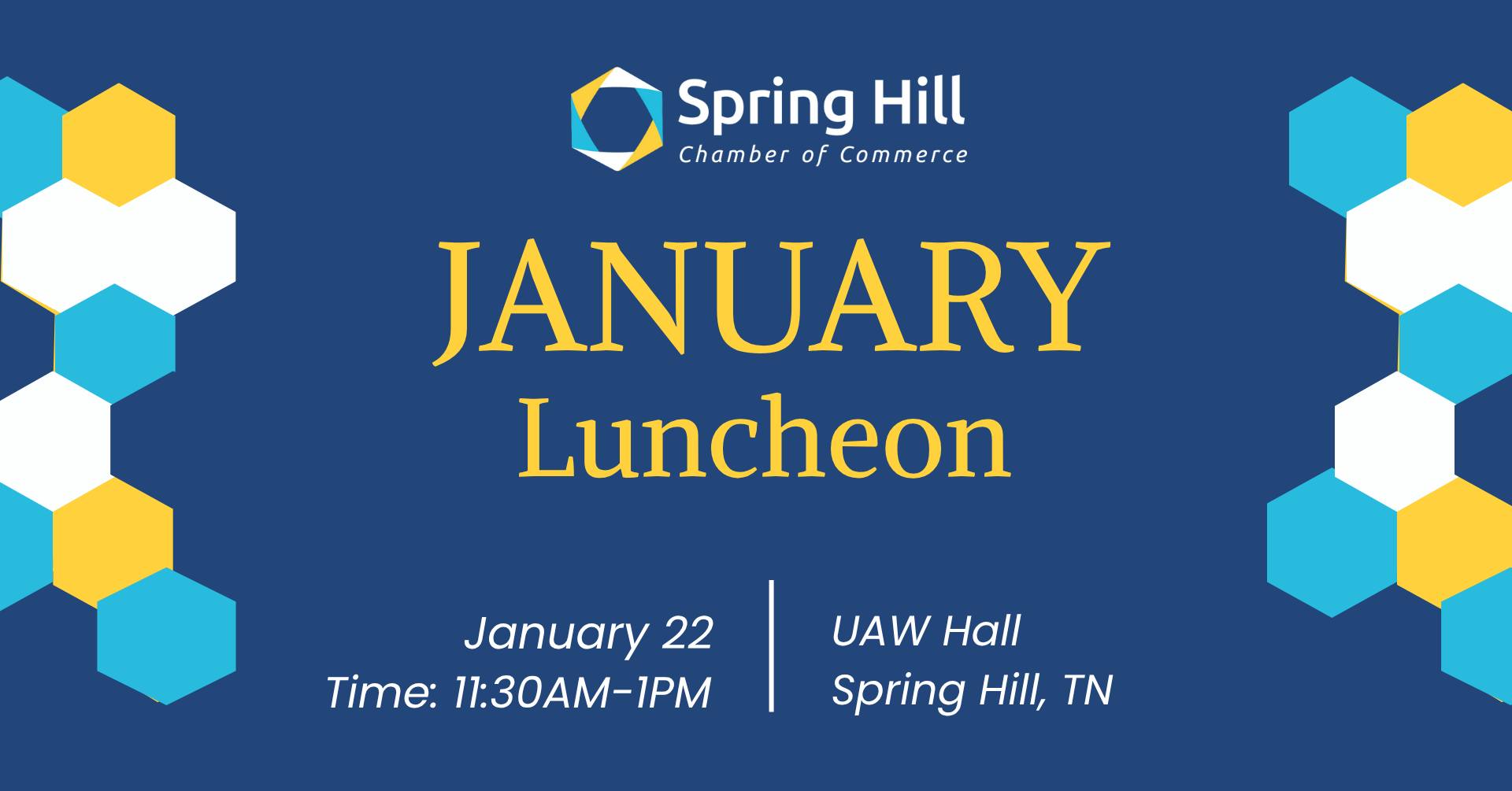 2026 January Luncheon - Experience Maury