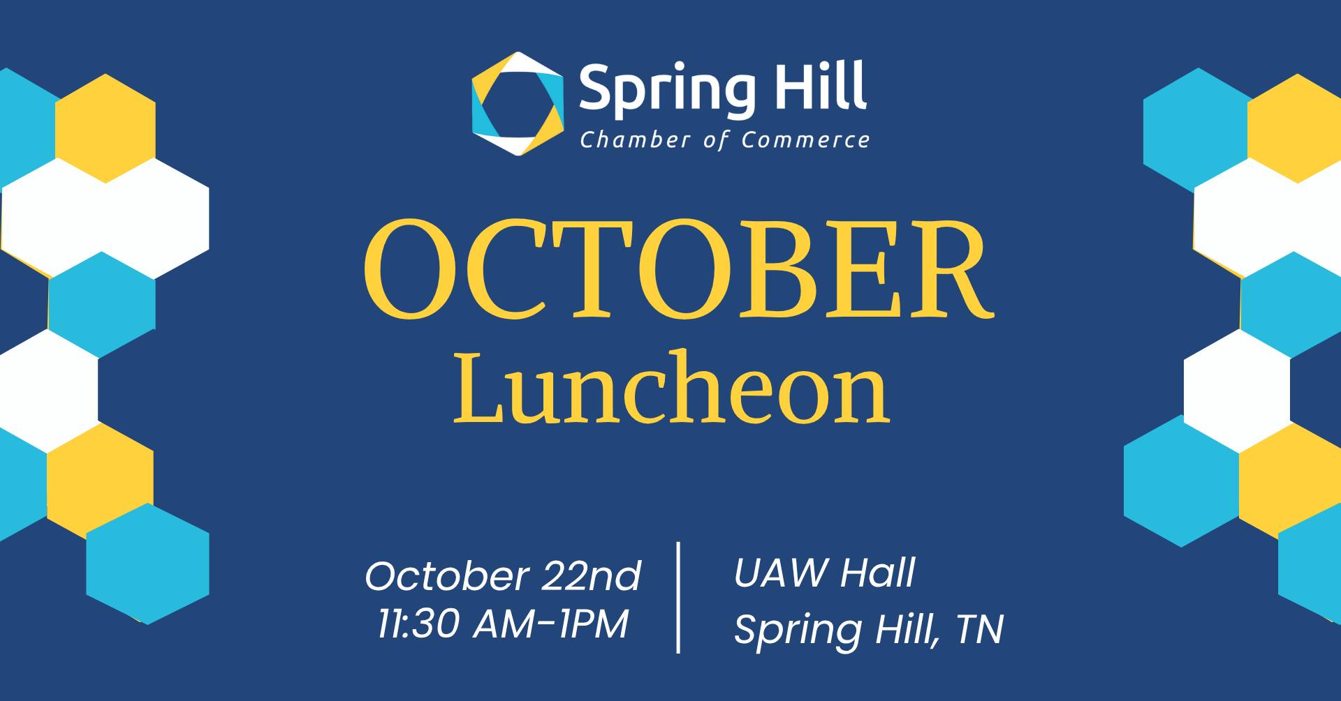 2026 October Luncheon - Experience Maury