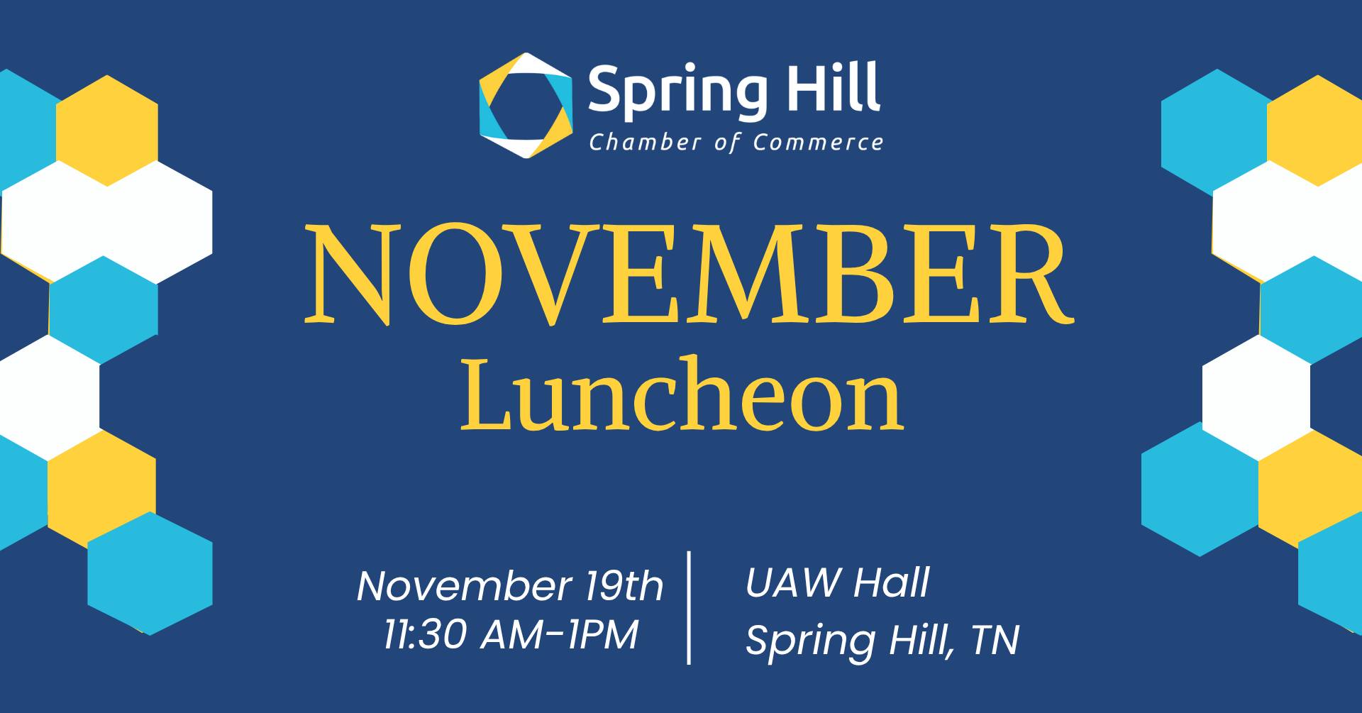 2026 November Luncheon - Experience Maury